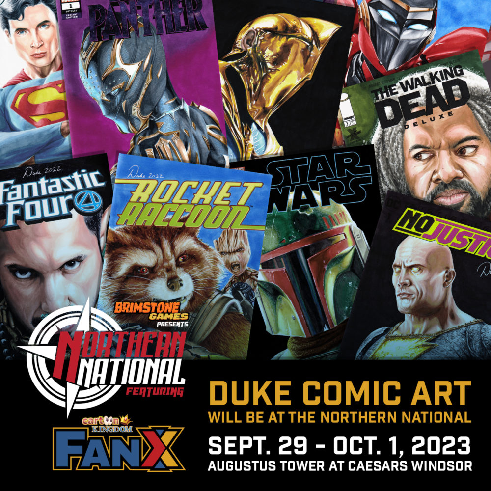 Duke Comic Art