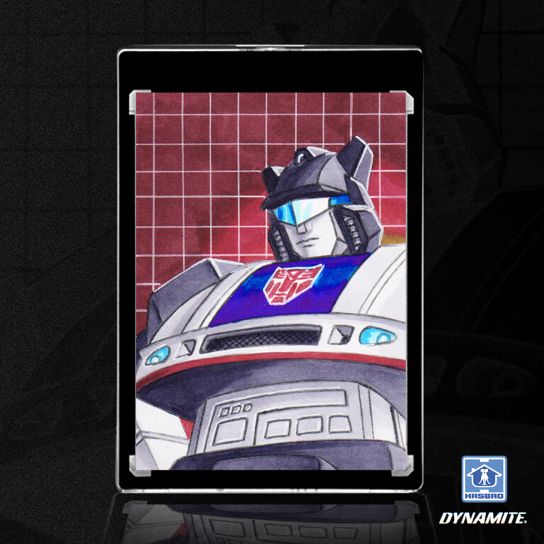 Jazz Autobots Transformers Sketch Card – Duke Comic Art