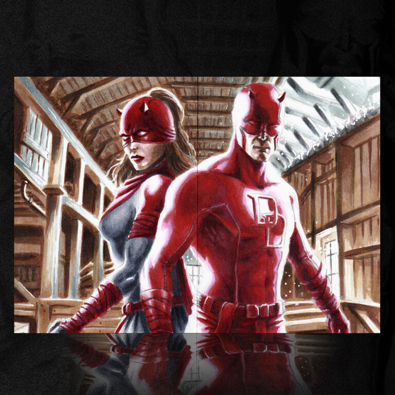 DareDevils Sketch Card – Duke Comic Art