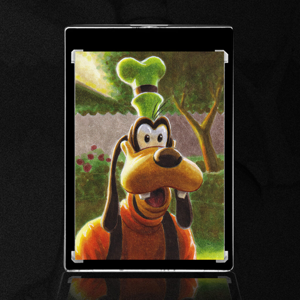 Goofy Sketch Card – Duke Comic Art