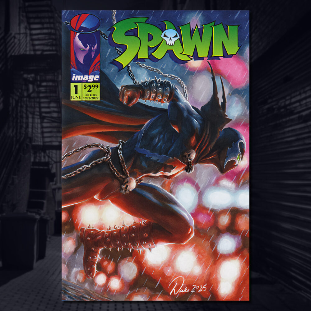 Spawn Sketch Cover – Duke Comic Art